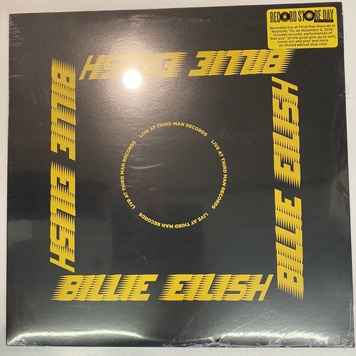 Billie Eilish LIVE AT THIRD MAN RECORDS RSD 2020 BLUE VINYL US THIRD ...