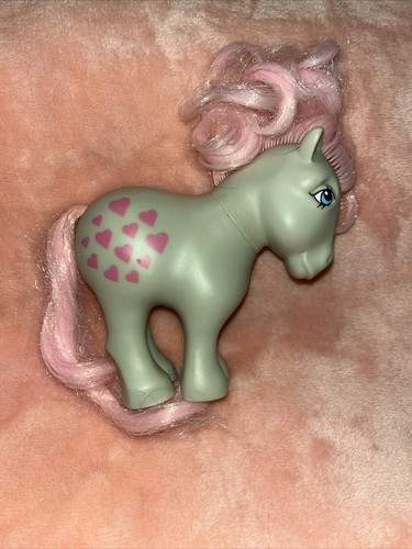 My Little Pony Gray With Pink Hair Hearts 25TH ANNIVERSARY 2007 | eBay