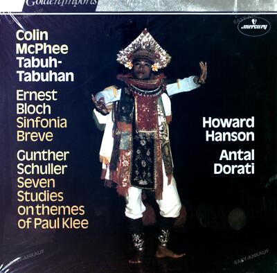 Colin McPhee / Ernest Bloch - Tabuh-Tabuhan LP (Still Sealed/VG+) ' | eBay