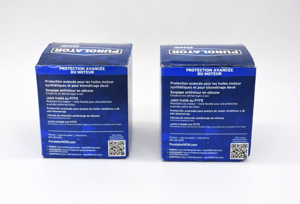 TWO(2) Purolator ONE PBL10241 Oil Filter CASE fits XG3614 M1-102A ...