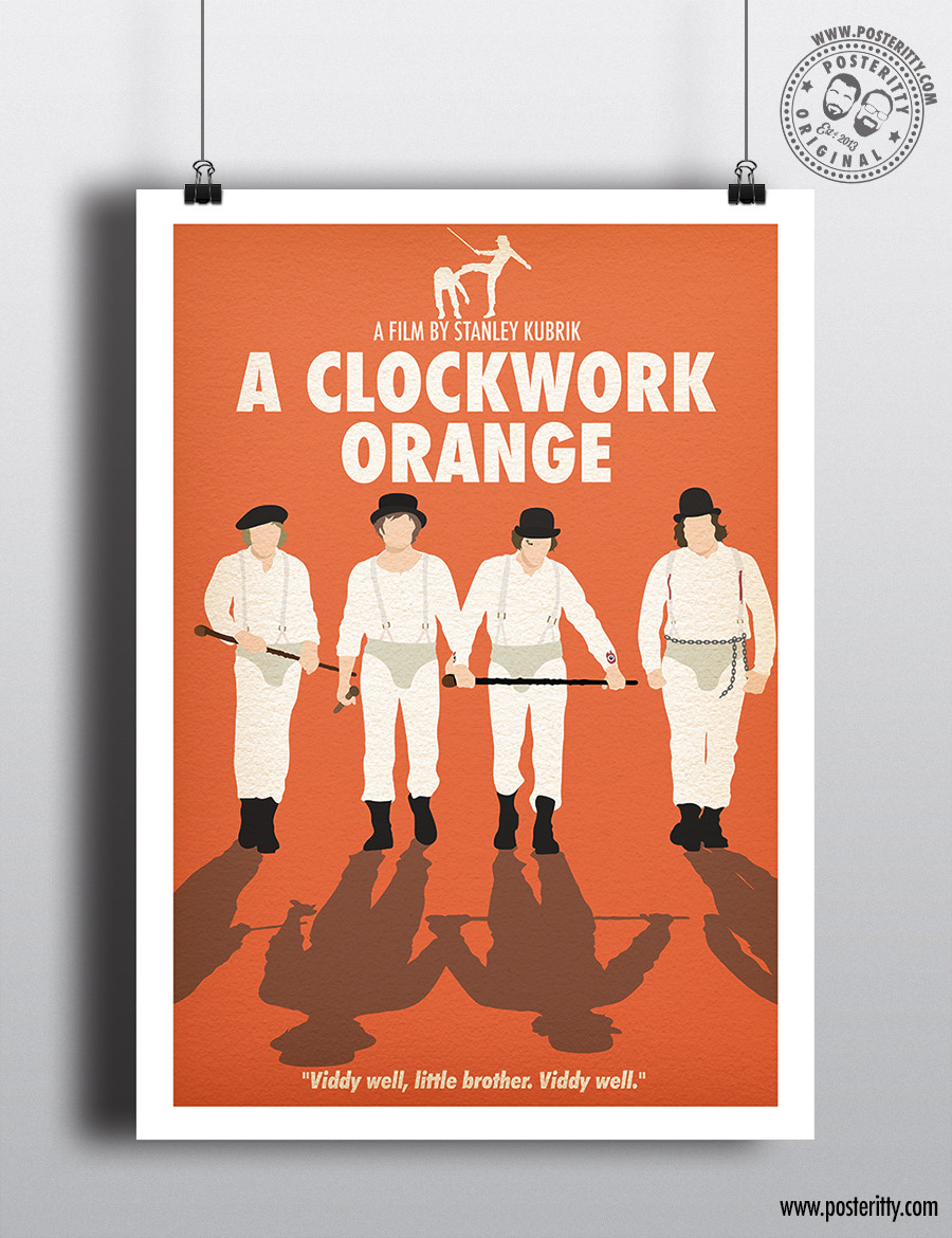Clockwork Orange Minimalist Poster