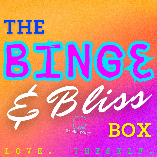The Binge and Bliss Box! A Relaxation Mystery Gift w/ Snacks and ...