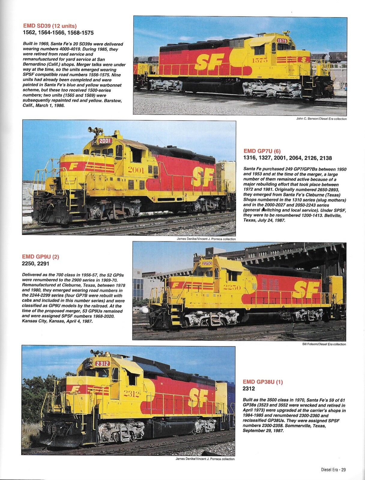 Diesel Era V12 N6 Seaboard Air Line GP30 Pennsy FP7 Santa Fe MP ...