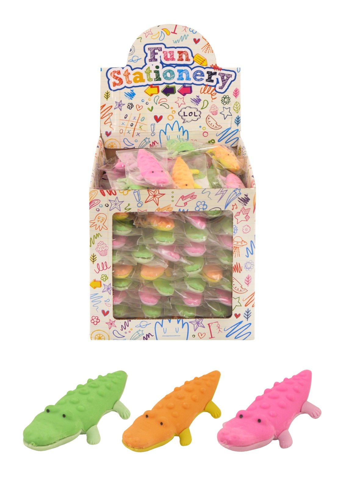 4 Eraser Crocodile (S59012) | eBay UK