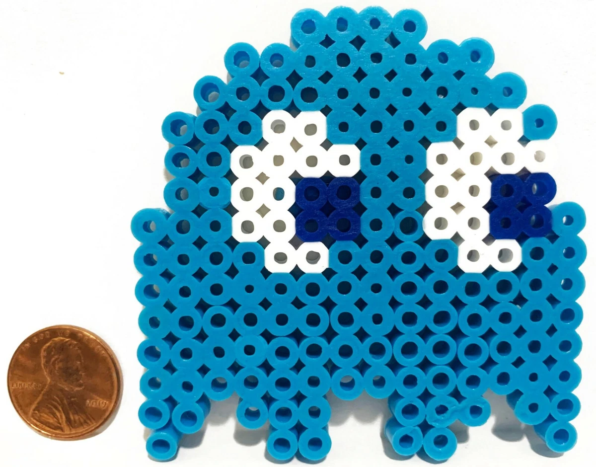 Pacman Ghost Perler Beads