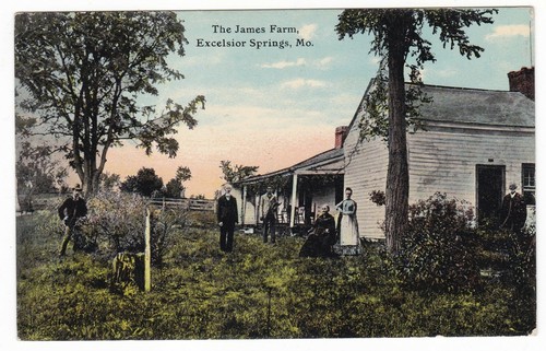 c1910 EXCELSIOR SPRINGS MISSOURI JAMES PIONEER FARM VINTAGE POSTCARD MO ...