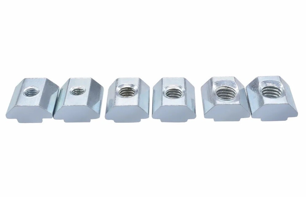 25pcs Sliding T Nut M3 M4 M5 M6 Hammer Head T-Nut for 2020 Extrusion | eBay