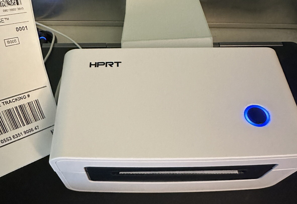 HPRT SK41 Thermal Shipping Label Printer 4x6 Thermal Label Maker NO ...