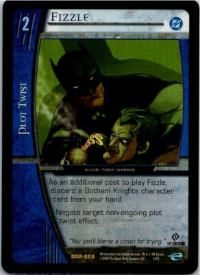 2004 VS SYSTEM DC ORIGINS FOIL - PICK / CHOOSE YOUR CARDS | eBay