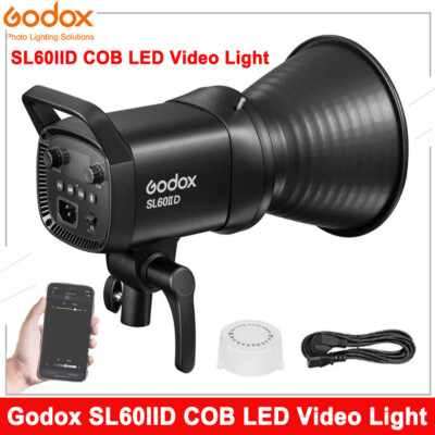 US Godox Upgraded SL60IID COB LED Video Light Continuous Light Lamp ...