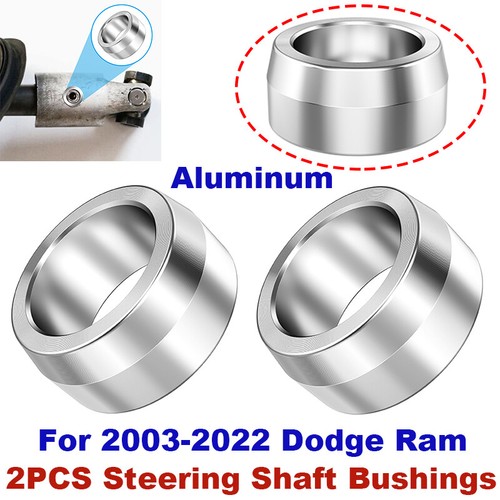 2PCS/SET Aluminum Intermediate Steering Shaft Bushings For Dodge Ram ...