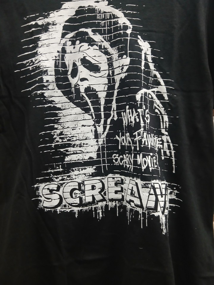Ghostface Scream... Whats Your Favorite Scary Movie. NWT Men's Size ...