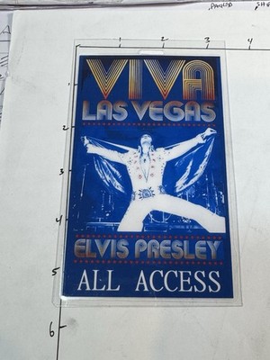 Elvis Presley Commemorative All Access Backstage Pass And Lanyard | eBay