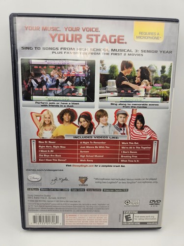 Disney Sing It: High School Musical 3 -- Senior Year (Sony PlayStation ...