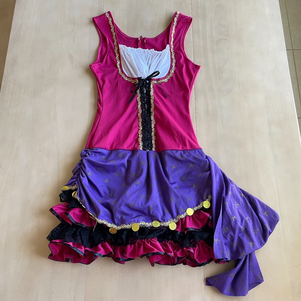 Leg Avenue Womans Gypsy Fortune Teller Halloween Costume Dress Size Jr ...