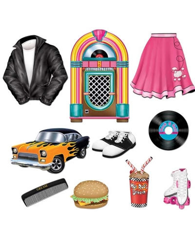 50s Cutouts Pack of 10 | eBay Australia