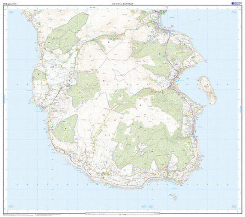 Isle of Arran Explorer Map 361 Ordnance Survey | eBay UK