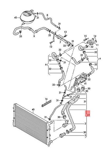 Genuine SEAT VW SKODA Ibiza ST Polo Coolant Hose Flange 6C0122101M | eBay