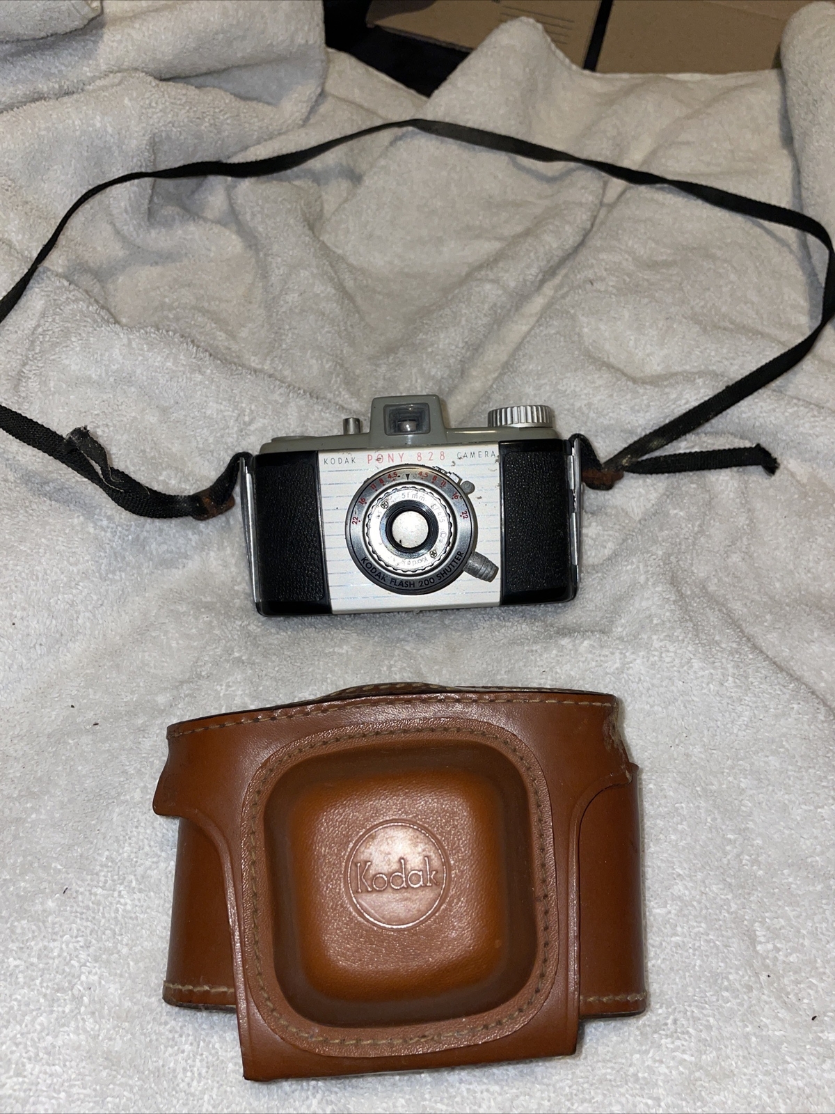 Vintage Kodak Pony 828 Camera With Case untested For Parts Or Repair | eBay