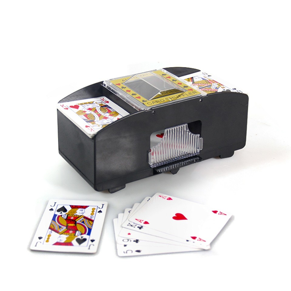 WYZworks Casino Multi-Deck Automatic Battery Operated Playing Card ...