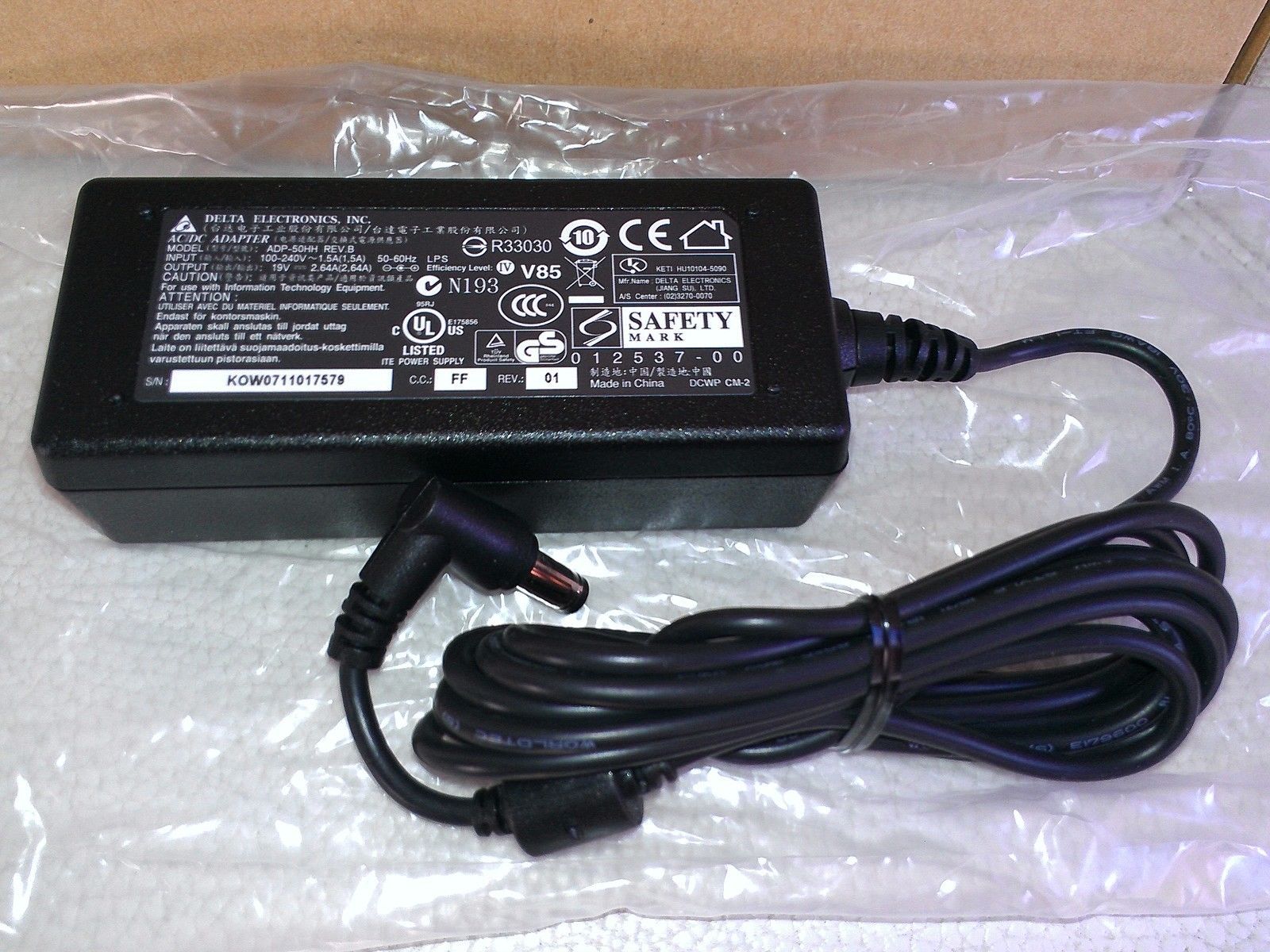 NEW Original OEM Motion Computing AC Adapter for J3400 J3500 J3600 19V ...