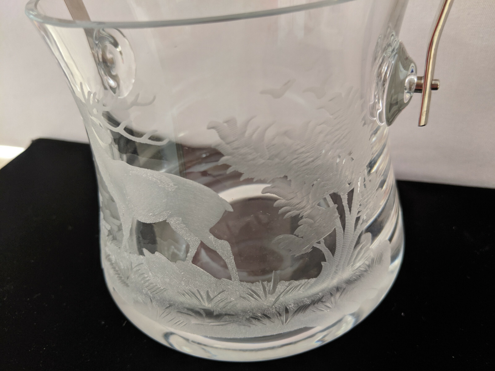 RARE Moser Rowland Ward Engraved Ice Bucket - Elk/Deer/Stag | eBay