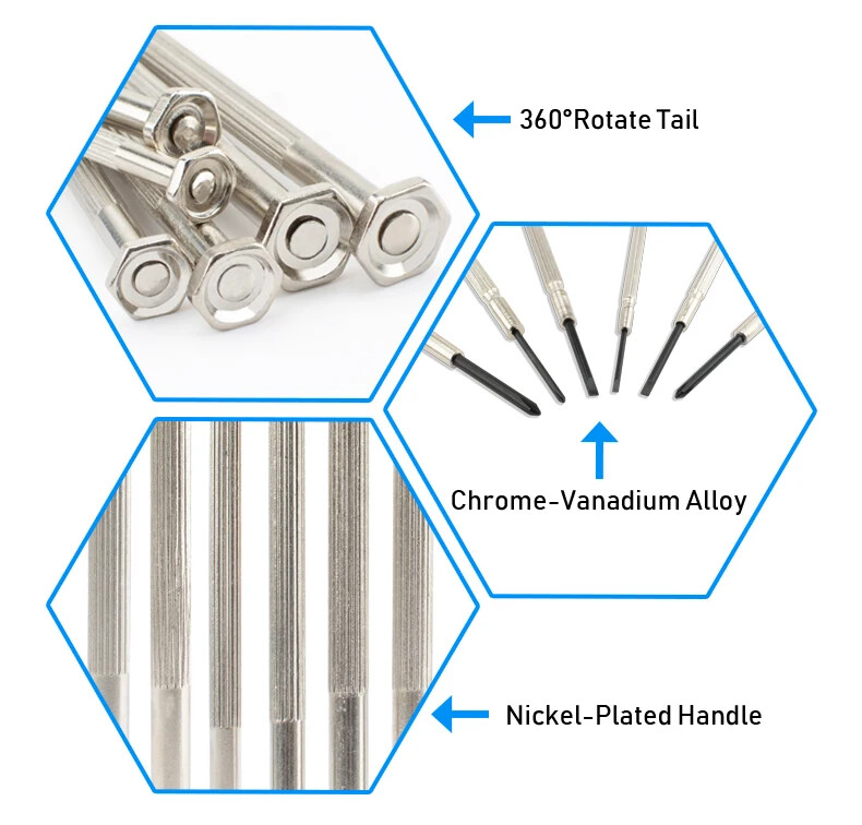 16PCS Small Precision Screwdriver Set, Premium Mini Screw Driver Set ...