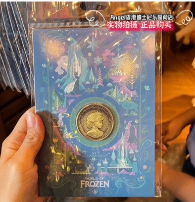 Authentic Hongkong Disney Pin Frozen Elsa Pin Badge Limited Edition | eBay