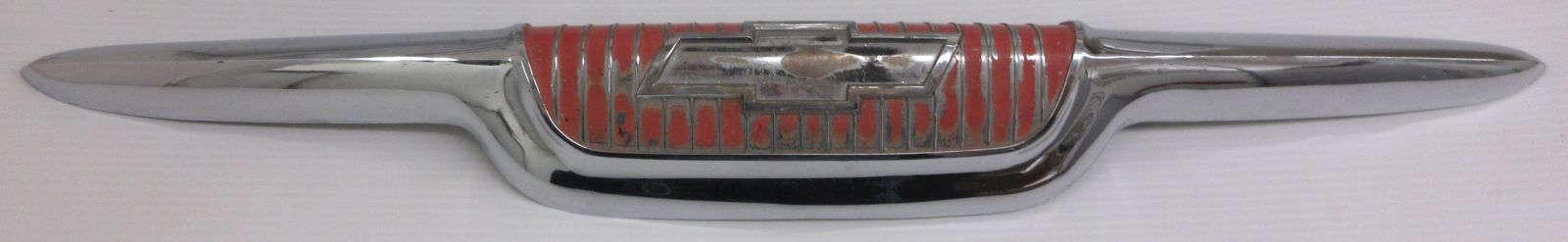 1956 1957 Chevrolet Hood Chrome Emblem | eBay