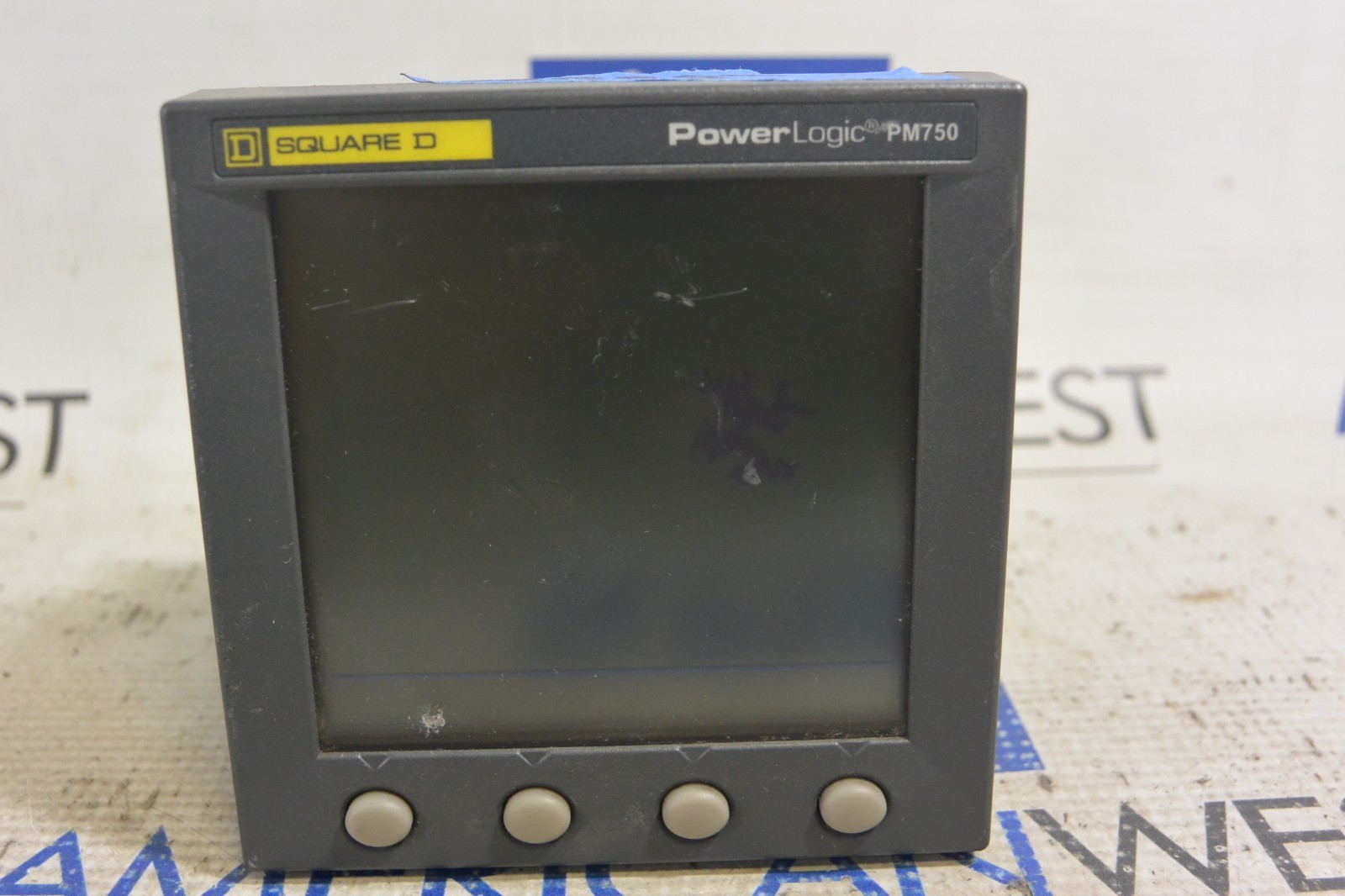 PM750 POWER LOGIC Square D Monitor SCHNEIDER *Damaged For Parts* | eBay