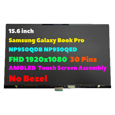 15.6" for Samsung Galaxy Book Pro NP950QDB 1920x1080 OLED Touch Screen ...