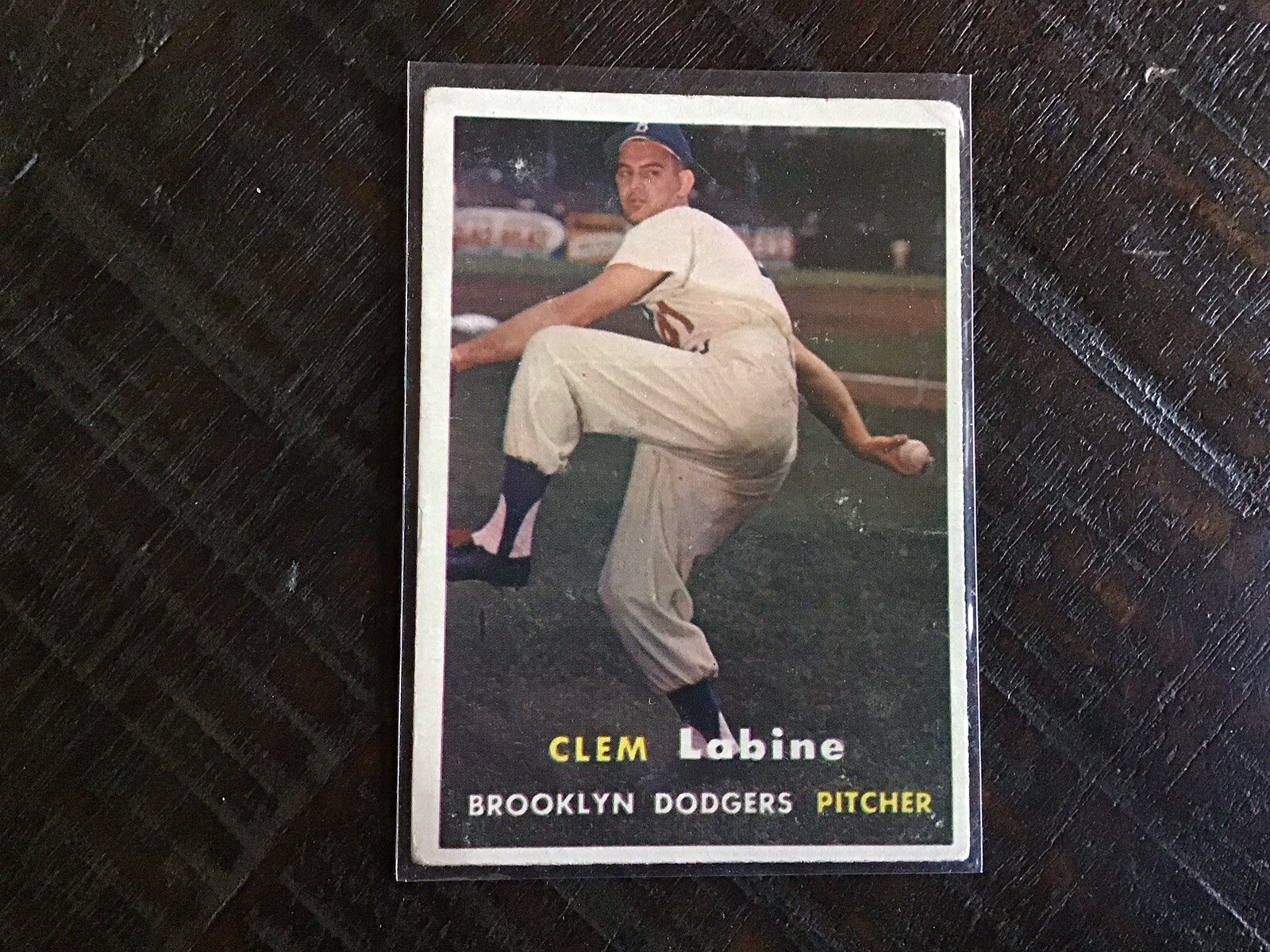 1957 Topps - #53 Clem Labine | eBay