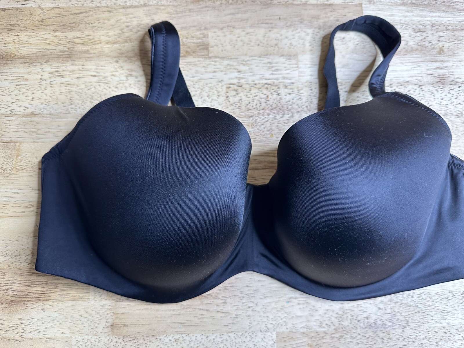 Soma Black Stunning Support Smooth Balconette Bra 42… - Gem