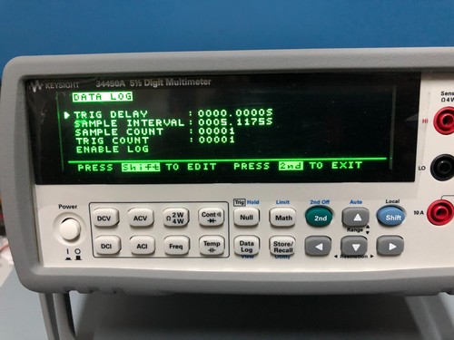 Keysight Agilent 34450A Digital Multimeter, 5.5 Digit, OLED Display | eBay