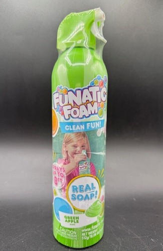 Funatic Foam 18.06 Oz. Green Apple - Safe for Kids | eBay