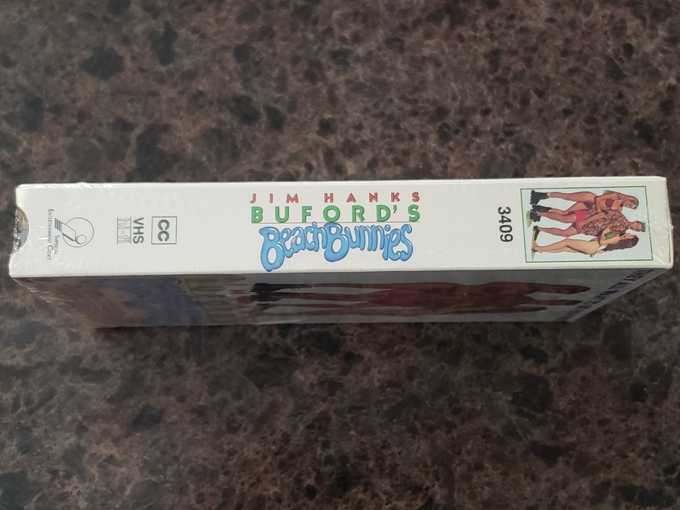 BRAND NEW Buford's Beach Bunnies (VHS, 1992) Jim Hanks RARE Sealed OOP ...