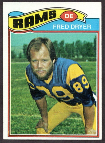 1977 Topps #513 Fred Dryer EX+ LA Rams | eBay