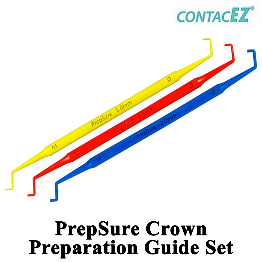 Dental ContacEZ PrepSure Crown Preparation Guide Set Veneers CAD/CAM Ceramic | eBay