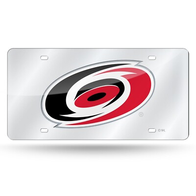 Carolina Hurricanes NHL Silver Laser Tag License Plate | eBay