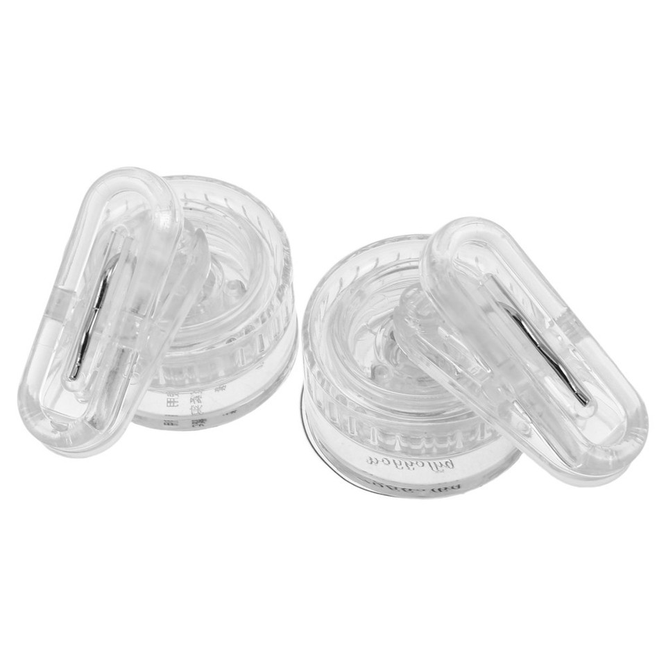 2 Pcs Reusable Glove Suction Clip Rotating Display Hook Easy Install | eBay