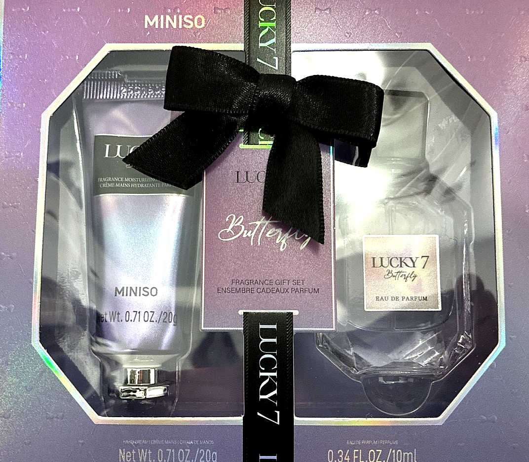 Miniso Lucky 7 Butterfly Fragrance Gift Set | eBay