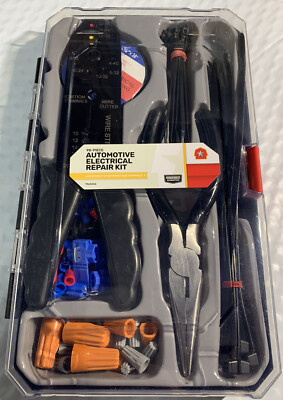 98 Piece Automotive Electrical Repair Kit w/ Case & Assorted Terminals ...