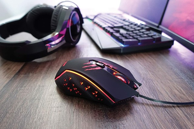 Schwaiger GM3000 Gaming Maus mit 6 Tasten - Schwarz online kaufen | eBay