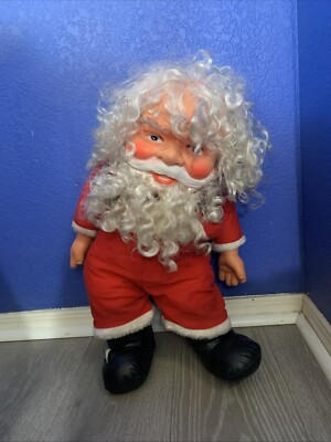 VINTAGE 3 Foot Santa Claus Big Headed Made In Hong Kong | eBay