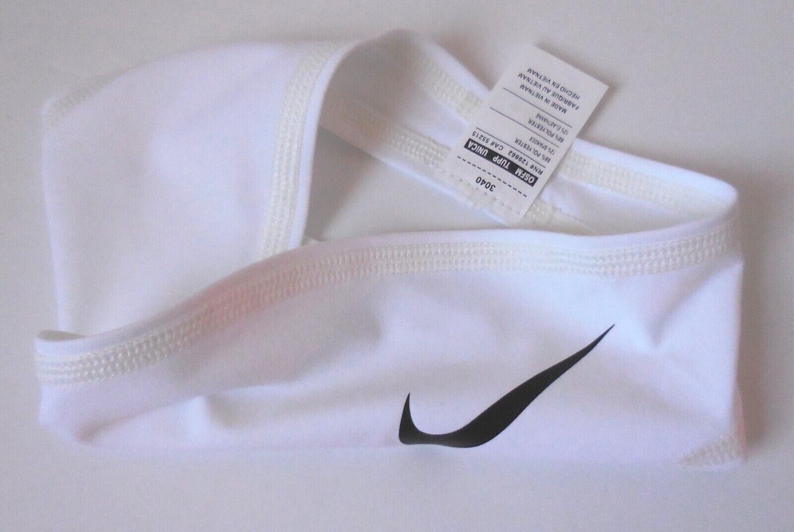 Nike Pro Dri-Fit Skull Wrap 5.0 White/Black Adult Unisex OSFM for sale ...