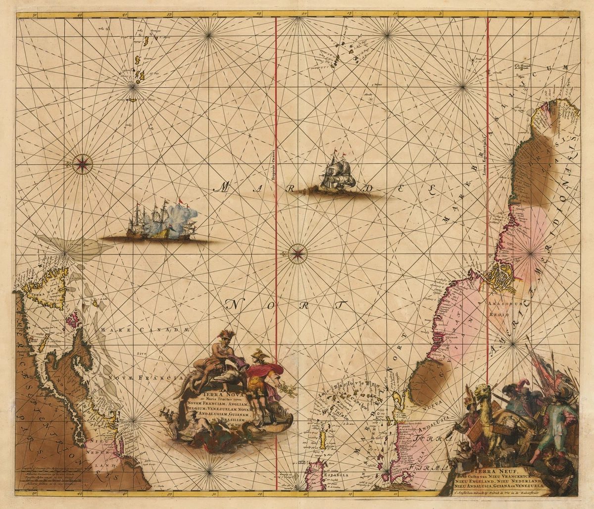Caribbean Atlantic Ocean Depth Charts