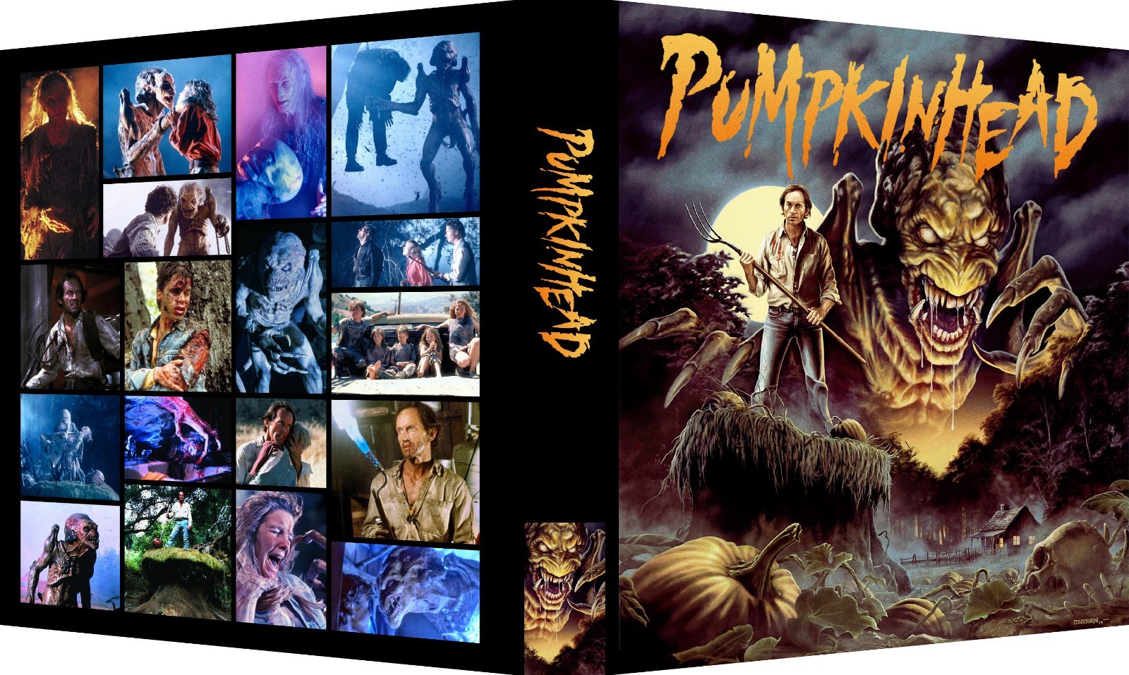 PUMPKINHEAD Custom 3-Ring Binder Photo Album cult classic horror LANCE ...