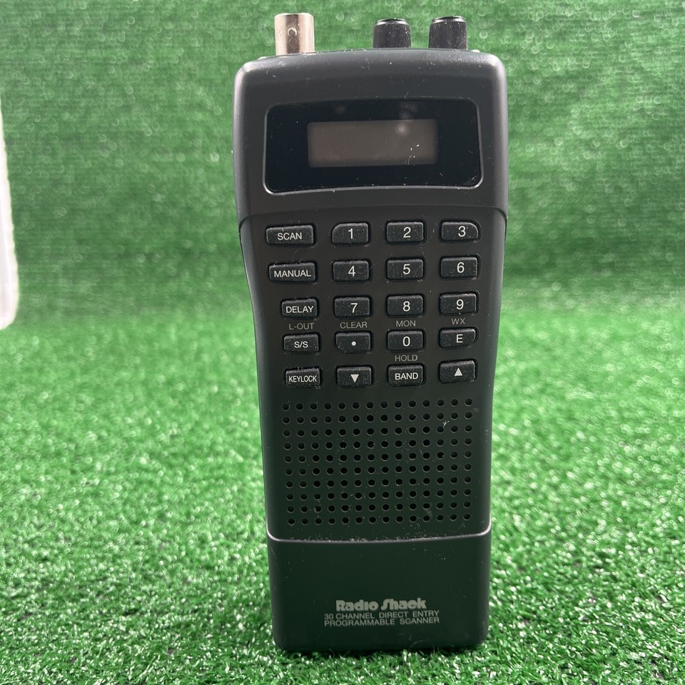 Radio Shack Pro-28 30 Channel Direct Entry Programmable Scanner No ...