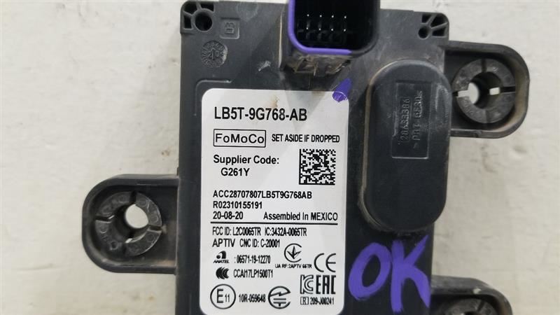 2020 Ford Explorer Adaptive Cruise Control Sensor Lb5t-9g768-ab Front ...