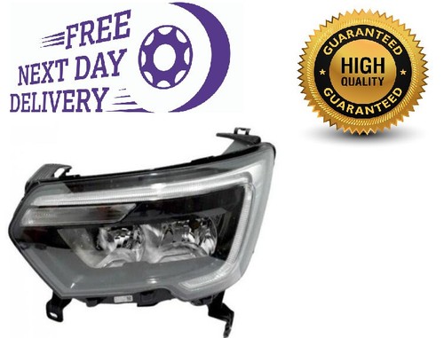 Fit Renault Master Van 2019- Headlamp Halogen With LED Daytime Lamp ...